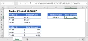 Double Nested XLOOKUP Dynamic Columns Excel Automate Excel