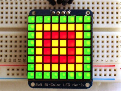 Adafruit Bicolor LED Square Pixel Matrix I2C Repulla Opencircuit