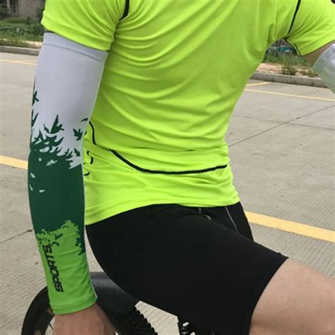 Summer Adults Cycling Arm Sleeves Outdoor Hiking Running Anti Uv Sun Protective Arm Sleeve