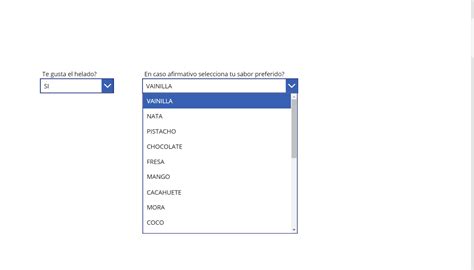 Listas Desplegables Dependientes En Power Apps Con Items Agregados Como
