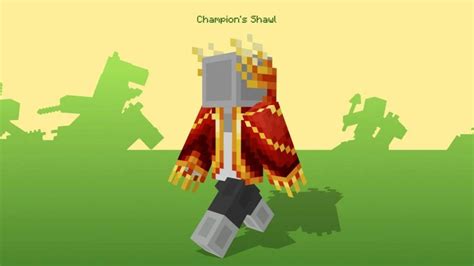 Guide Unlocking The Champions Shawl In Minecraft Bedrock Edition