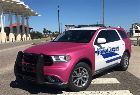 Gulfport Police Reveal Pink Patrol Car For Breast Cancer Awareness Month