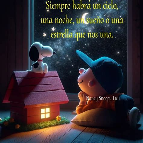 Pin De Mercedes Baquero Hernandez En Snoopy Estampas De Buenas Noches