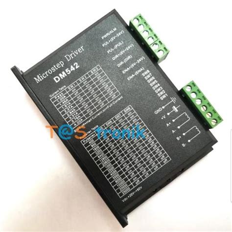 Jual Dm542 Driver Motor Stepper Cnc Plc Arduino Microstrp Kab