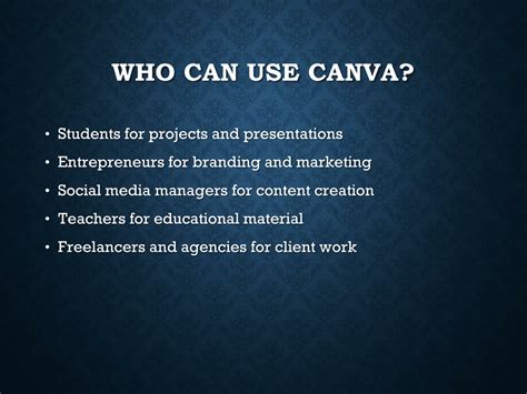 Ppt Introduction To Canva Presentation Powerpoint Presentation Free Download Id 14225067