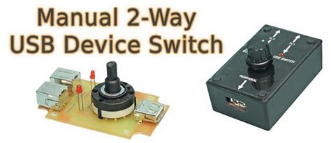 USB Printer Share Switch Circuit Project Circuit Diagram