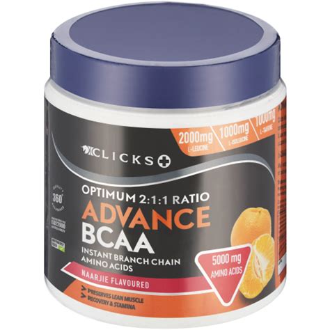 Clicks Bcaa Formula Naartjie 180g Clicks