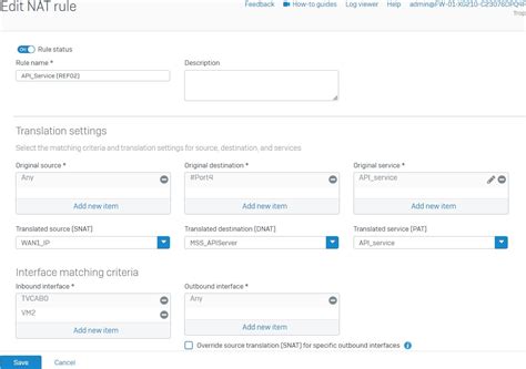 DNAT Rule Not Working Discussions Sophos Firewall Sophos