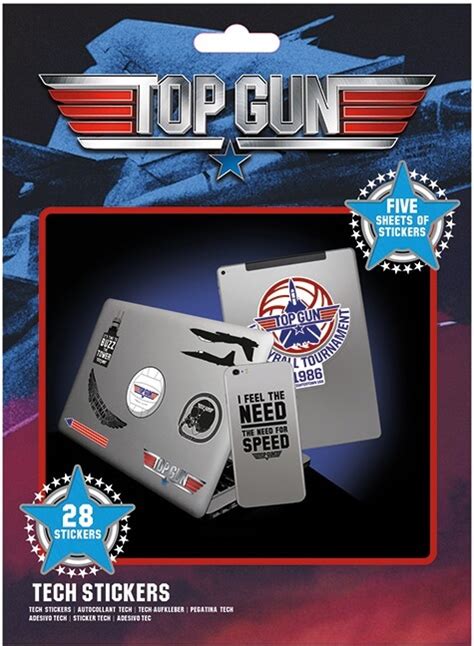 【捍衛戰士：獨行俠 】top Gun Wingman 進口3c科技貼紙組湯姆克魯斯 Dope 私貨｜電影、音樂、潮流周邊商品