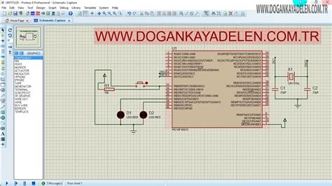 Pic Lerde Dış Kesme Mikroc Pic18f45k22 External Interrupt Youtube