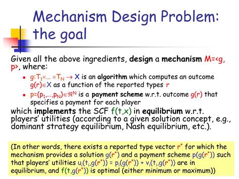 PPT Algorithmic Mechanism Design An Introduction PowerPoint Presentation ID 4449524