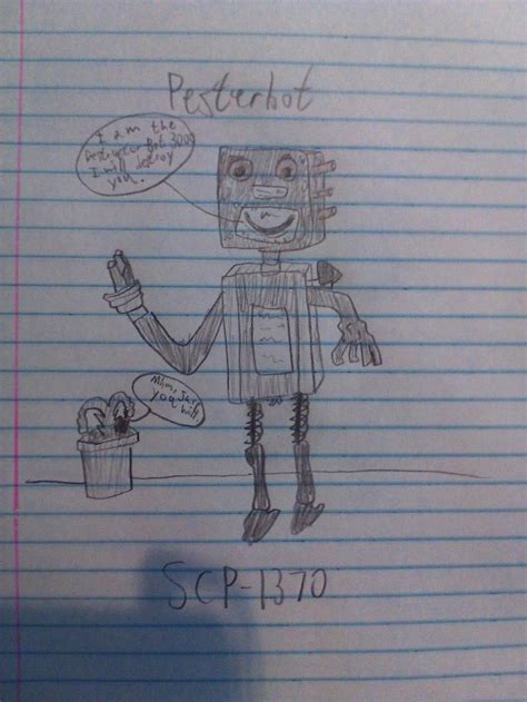 SCP 1370 Pesterbot By CharlieTheKiller On DeviantArt