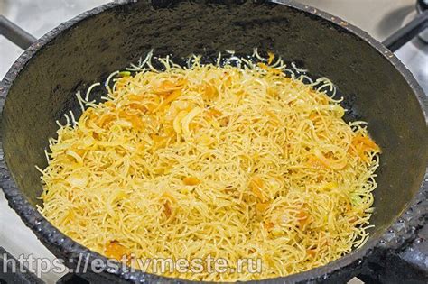 Вермишель на сковороде это быстро и вкусно %Еда вместе.