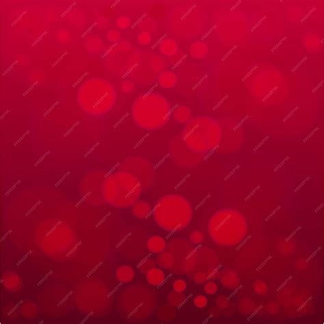 Premium Vector Red Bookeh Background Vector Illustration