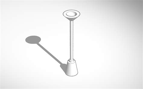 3d Design Lamp Post Tinkercad