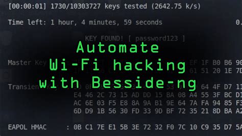 How Hackers Hack Wi Fi Automatically Using Besside Ng Youtube