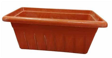Rectangular Plastic Flower Pot At Rs 80 Nalasopara East Vasai Virar