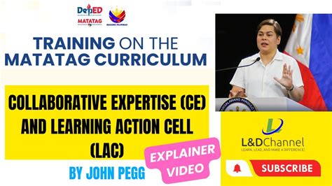 Collaborative Expertise And Learning Action Cell LAC By John Pegg