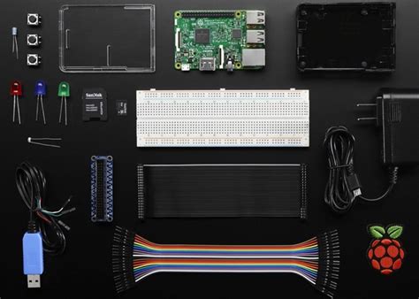 raspberry pi 3 model b starter pack arrives at adafruit video geeky