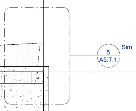 solved referencing detail from section view in floor plan view
