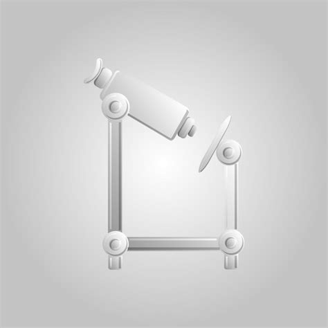 Premium Vector Beautiful Medical Icon Of A Digital Optical Microscope