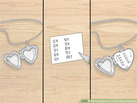 17 Ways To Cheat On A Test Using Clothing WikiHow