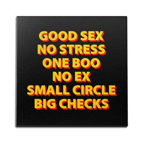 Good Sex No Stress Wall Art Cucu Covers