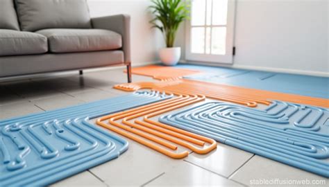 Smart Underfloor Heating System Design Stable Diffusion Online