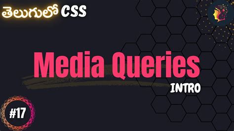 Media Queries Css For Beginners In Telugu 17 Codingintelugu