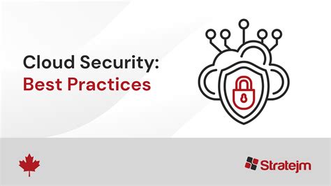 cloud security best practices stratejm