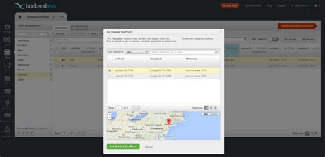 Backendless Release 190 Geoclustering Data To Geo Object Relations