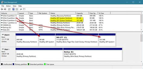 Lost Efiesp Partition No Room Preceding Os Part Options