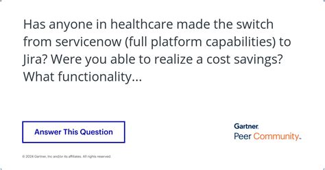 Has Anyone In Healthcare Made The Switch From Servicenow Full Platform Capabilities To Jira