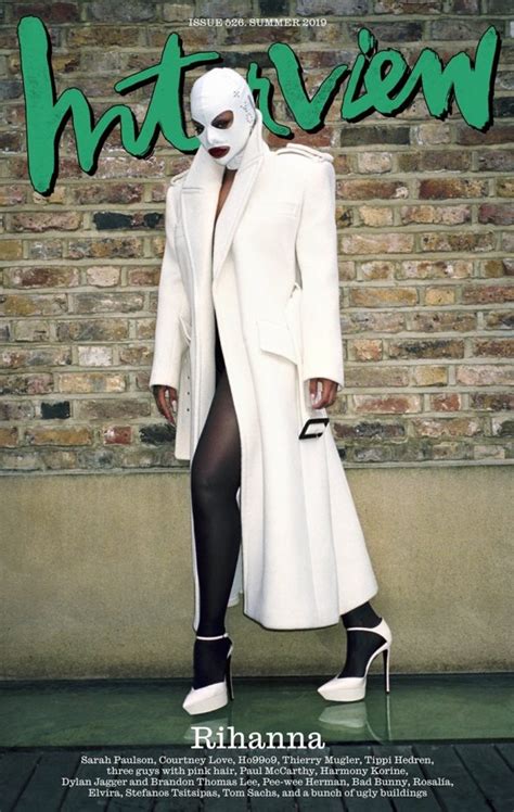 Sexy Rihanna In Bdsm Mask For Interview Magazine The Fappening