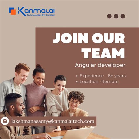 Connections Kanmalaitechnologies Hiring Developer
