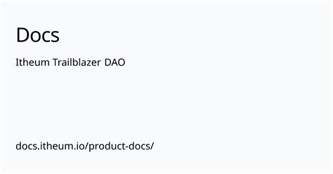 itheum ecosystem dao itheum docs
