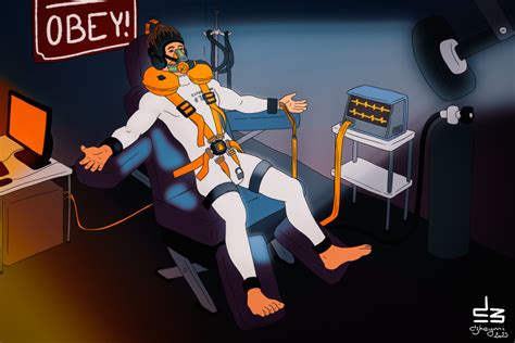 Rule 34 Bodysuit Brain Drain Brainwashed Brainwashing Gas Mask