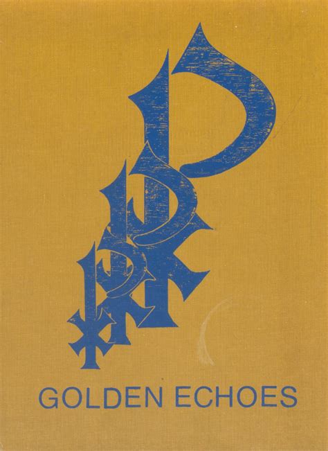 1973 Yearbook From St Pius X Catholic High School From Atlanta