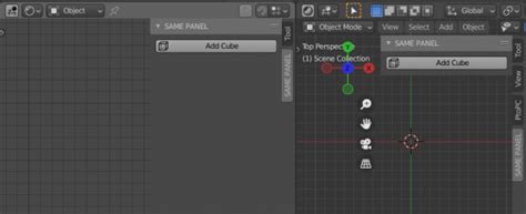Creating The Same UI Panels In Different Blender Areas With No Code
