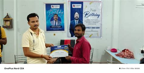 Madhav Kumar On Linkedin Best Performance Certificate 2023to2024 Fytsm Kumar Shubham