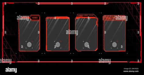 Gui Elements For Game Data Information Infographic Vector Big Set Of