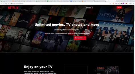 created a replica of netflix homepage using html and css abishek k s