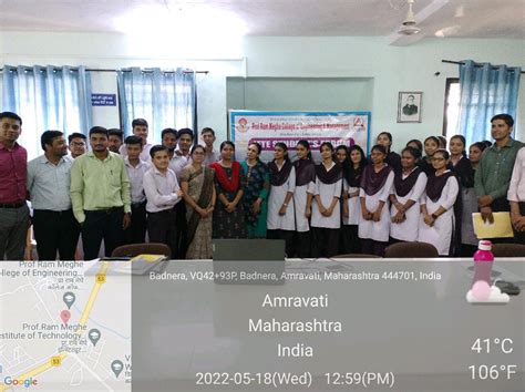 Extc Dept Project Exhibition 18 05 2022 Prmceam Badnera