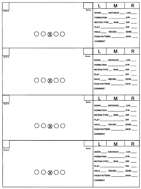 Football Template For Scouting Report Form