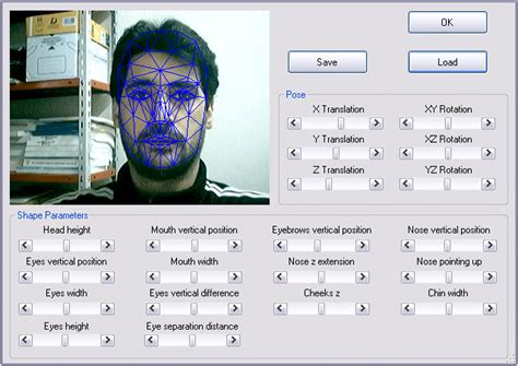 3d Face Model Manual Adaptation Download Scientific Diagram