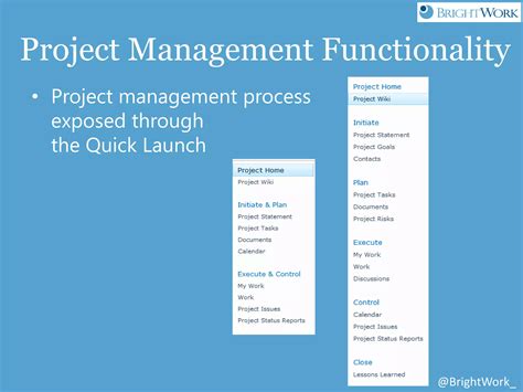 Free Sharepoint Project Management Templates From Brightwork And Atidan Pdf