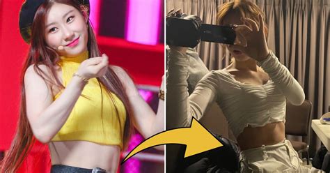 10 Times Itzys Chaeryeong Made Jaws Drop With Her Tiny Waist And Sexy