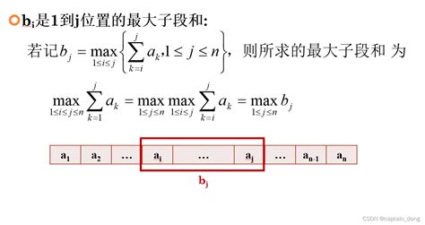 C动态规划 最大子段和的问题c最大子段和专题 Csdn博客