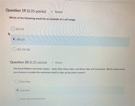 Solved Question 19 025 Points Saved Which Of The