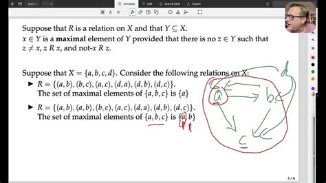 Maximal Elements Youtube